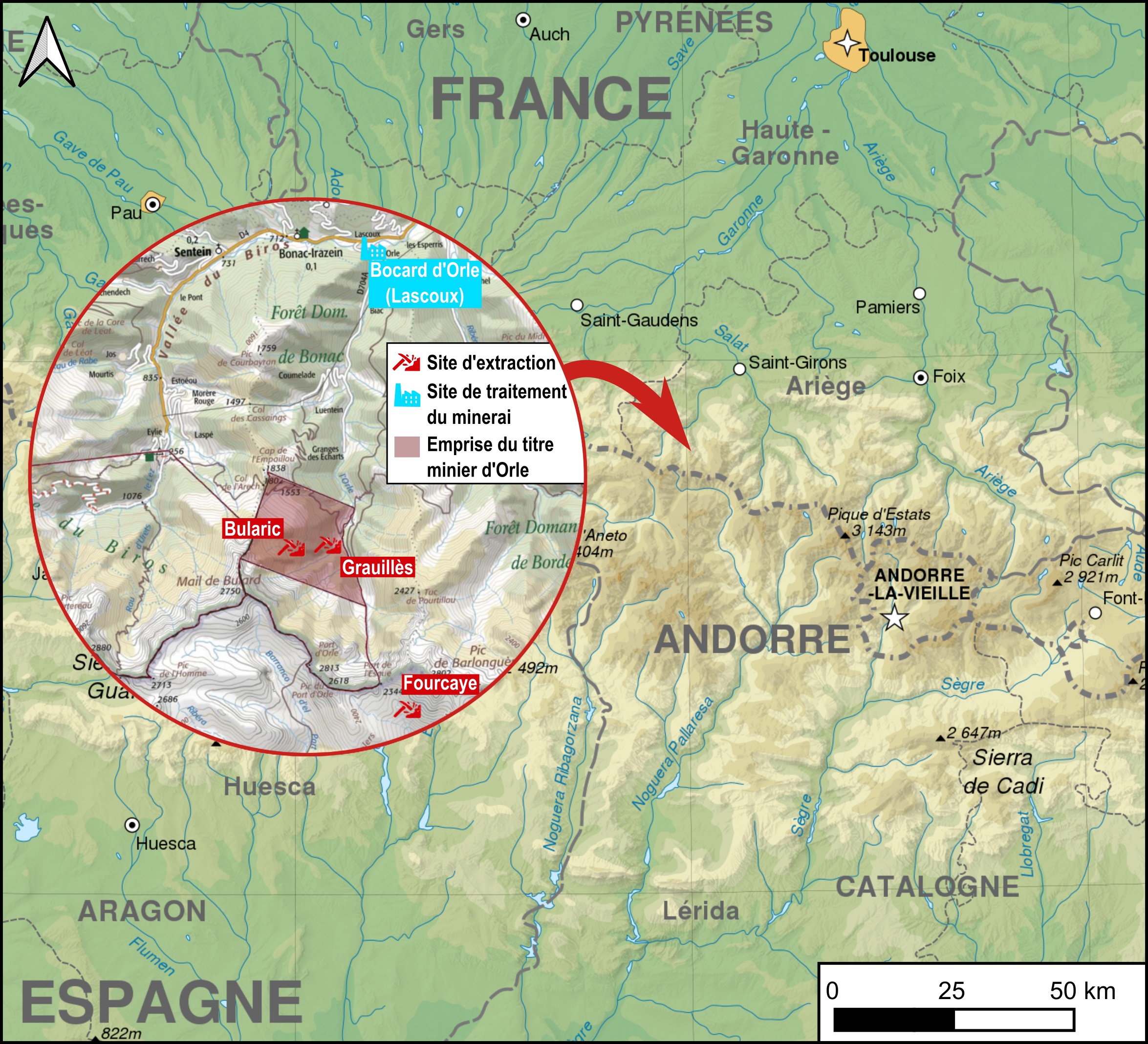 Spéculation et exploitation minière : histoire de la vallée d’Orle ...